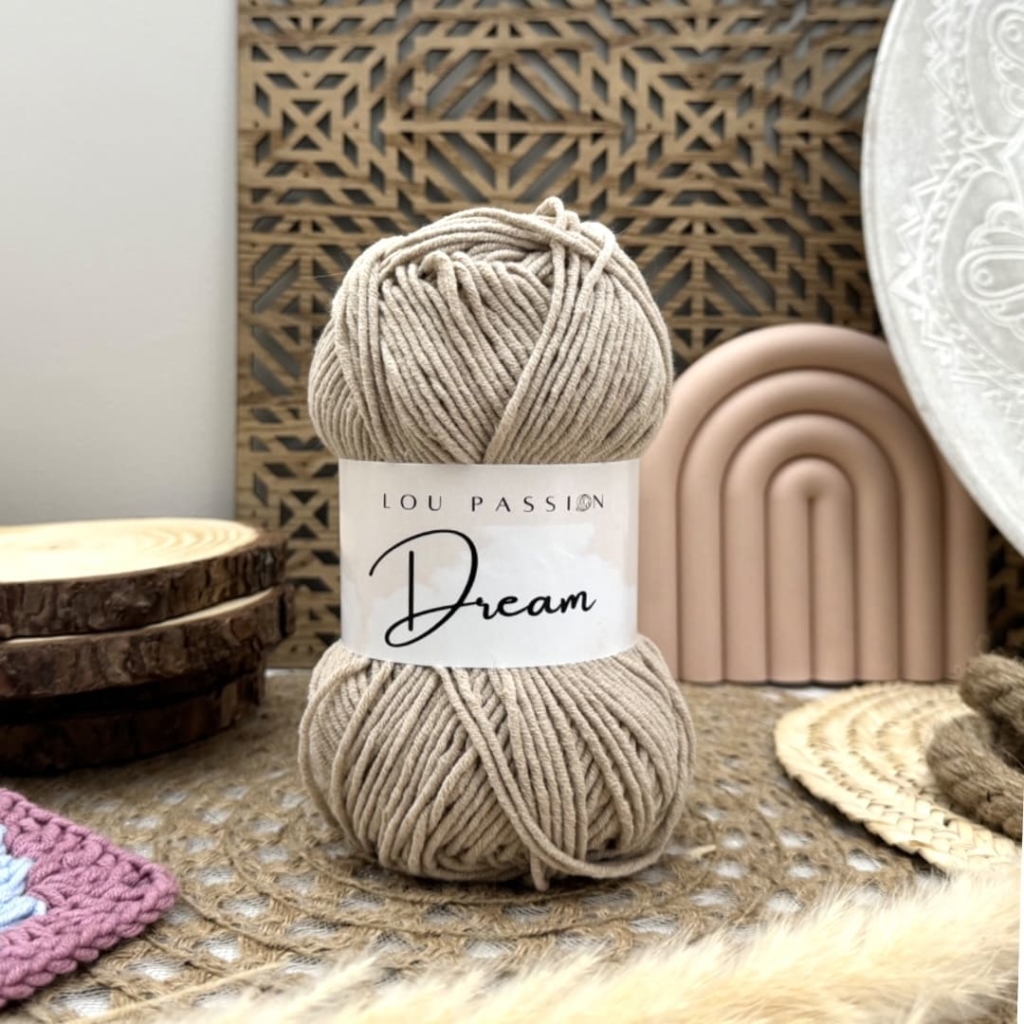 Fil de coton pour crochet ou tricot