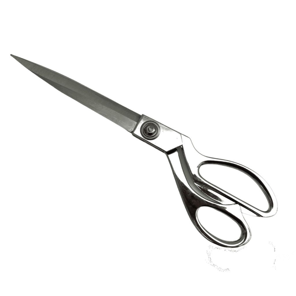 Ciseaux métal Argenté haute qualité 26 cm - Lou Passion