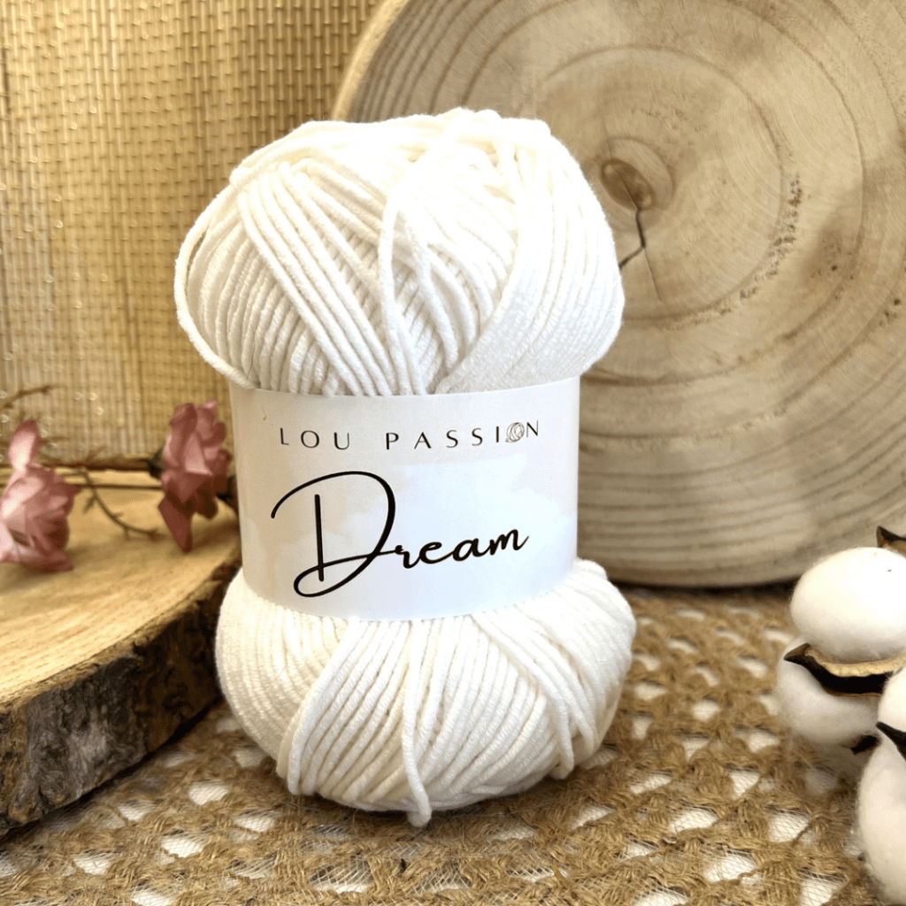 Fil de coton pour crochet ou tricot