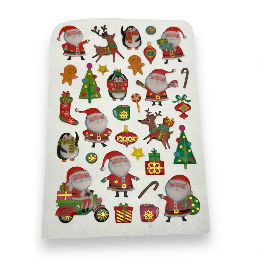 31 Stickers - Autocollants sur le thème de Noël - Lou Passion