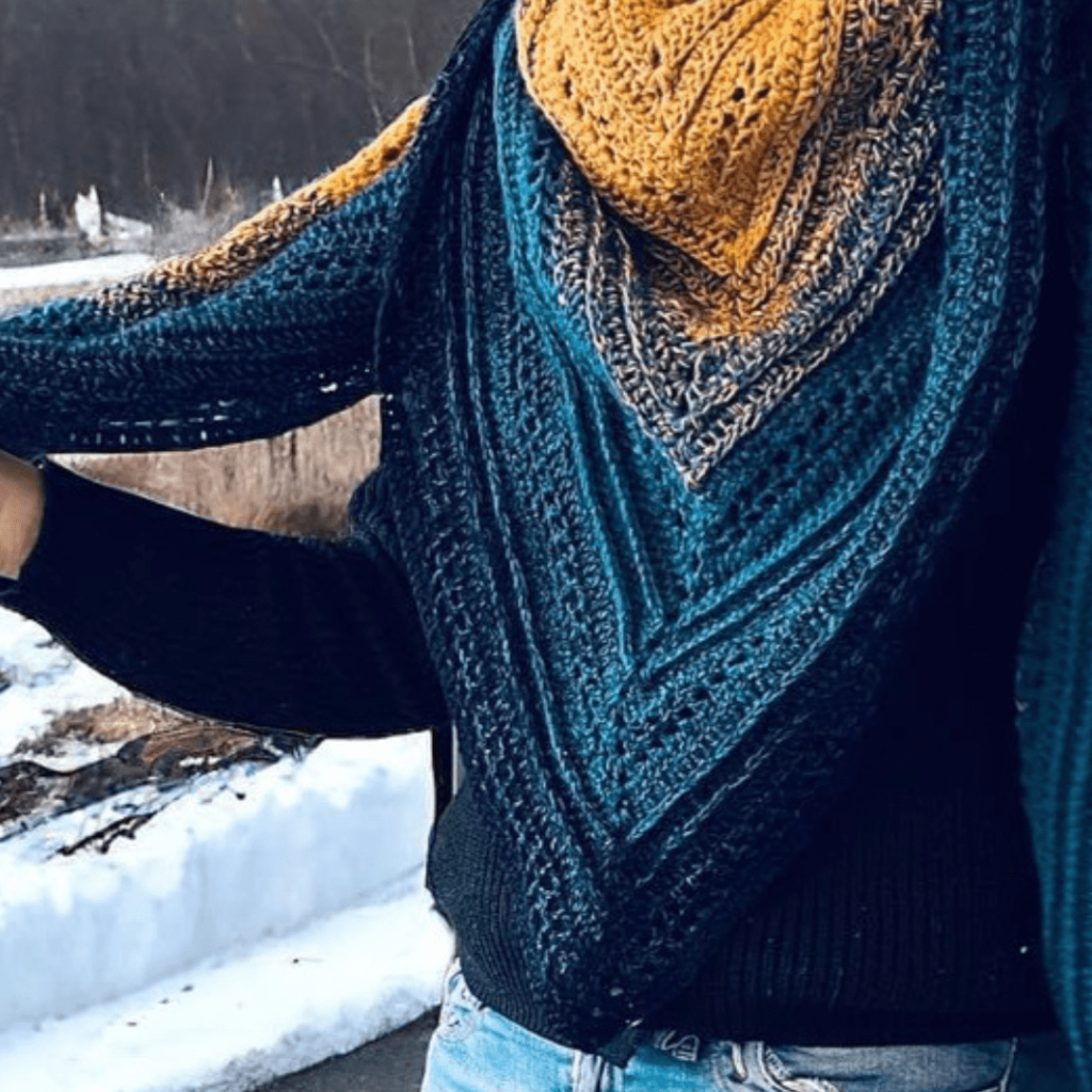 Modèle châle Elodie tutoriel vidéo pas à pas - Lou Passion