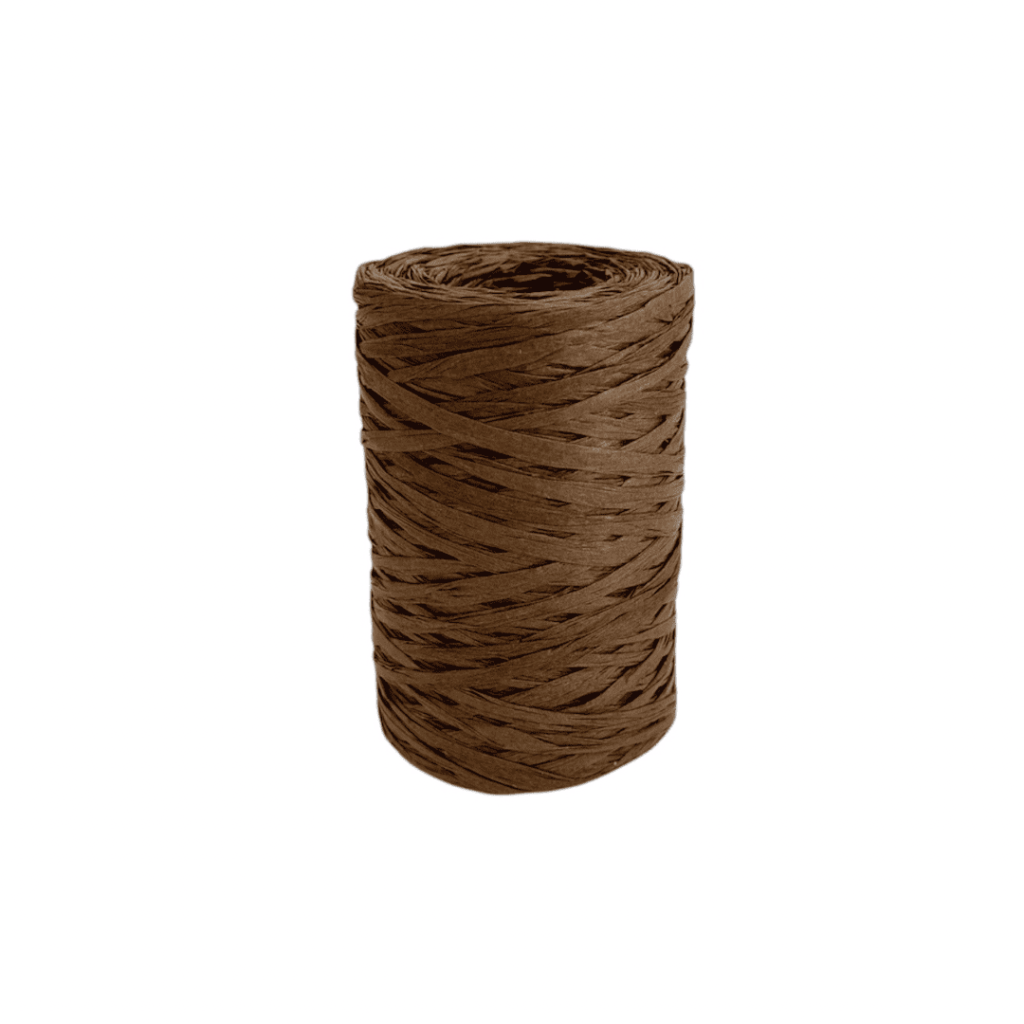 Fil Raphia naturel 100gr-125 mètres Marron - Lou Passion