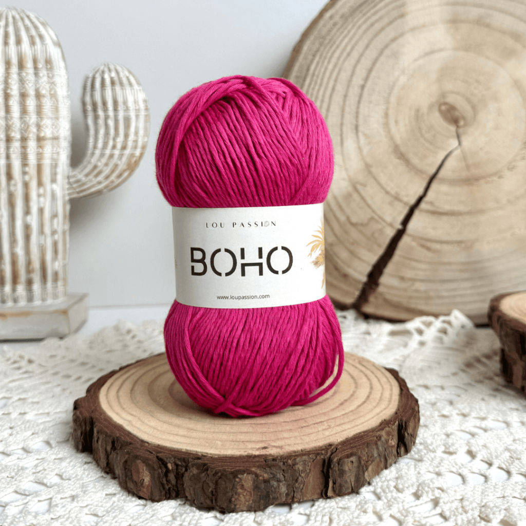 Fil de coton pour crochet ou tricot