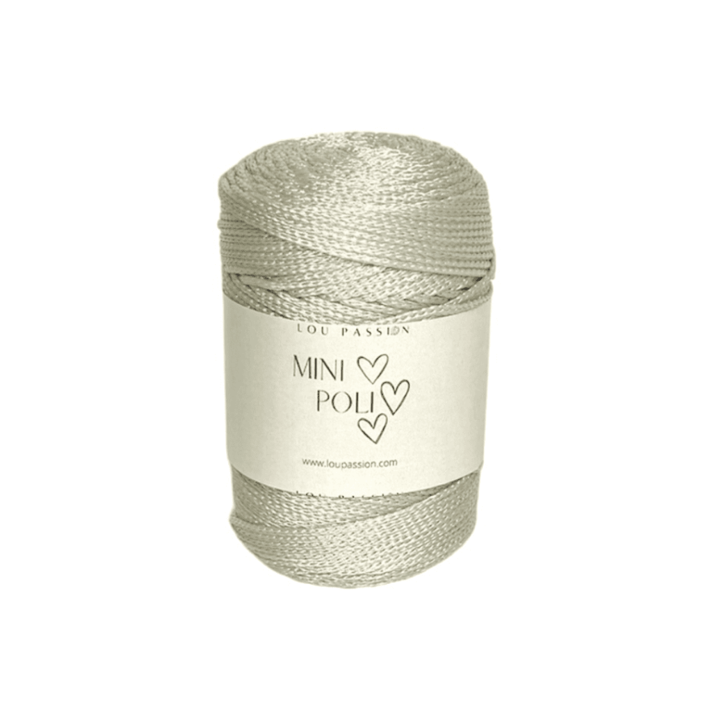 Mini Poli Ecru 100gr - 150m - Lou Passion