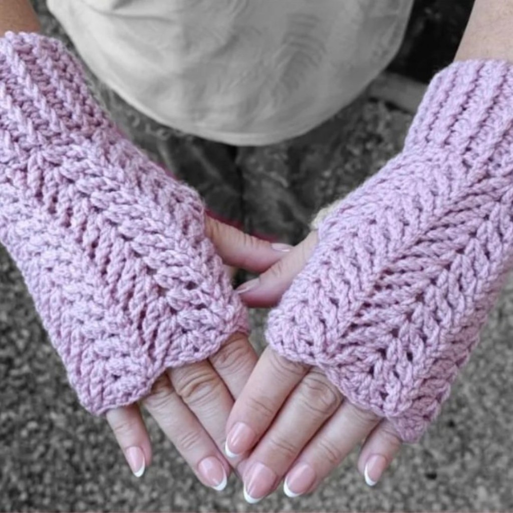 Tutoriel vidéo pas à pas Mitaine Eloïse - crochet facile - Isa crochet ...