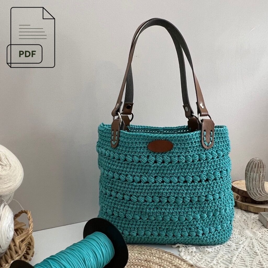 Sac au crochet facile Nicole - Tutoriel Pdf - Lou Passion