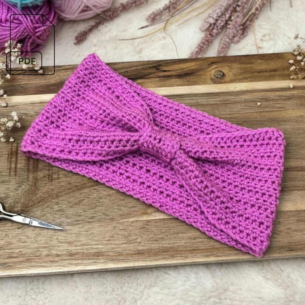 Tutoriel PDF bandeau au crochet spécial débutant - crochet facile - Lou ...