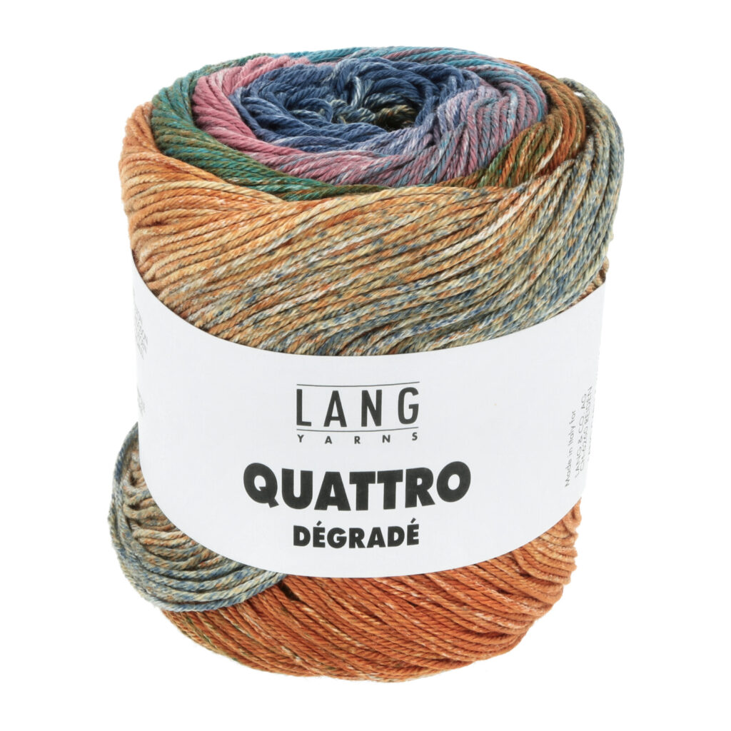 Lang Yarns Quattro Dégradé – Coton - Coloris 1088.0016
