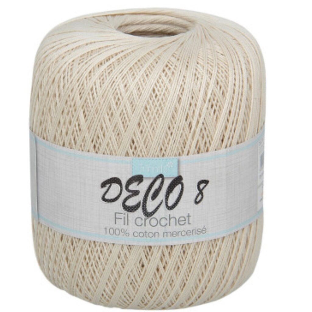 Fil de coton pour crochet ou tricot