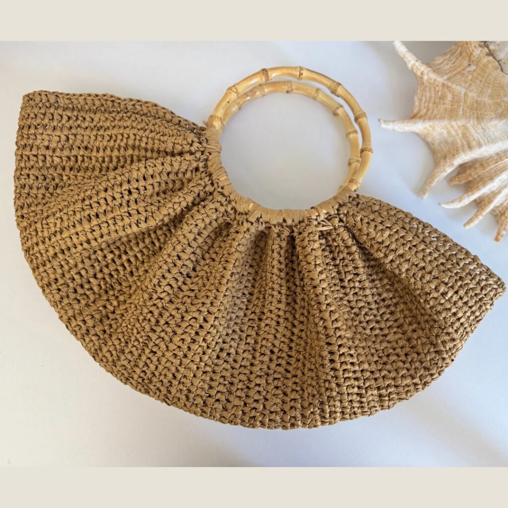 Tuto Sac Raphia Crochet Facile – Modèle Raphaëlle | Lou Passion